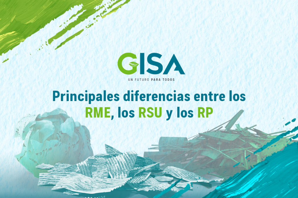 Principales diferencias entre los RME, los RSU y los RP
